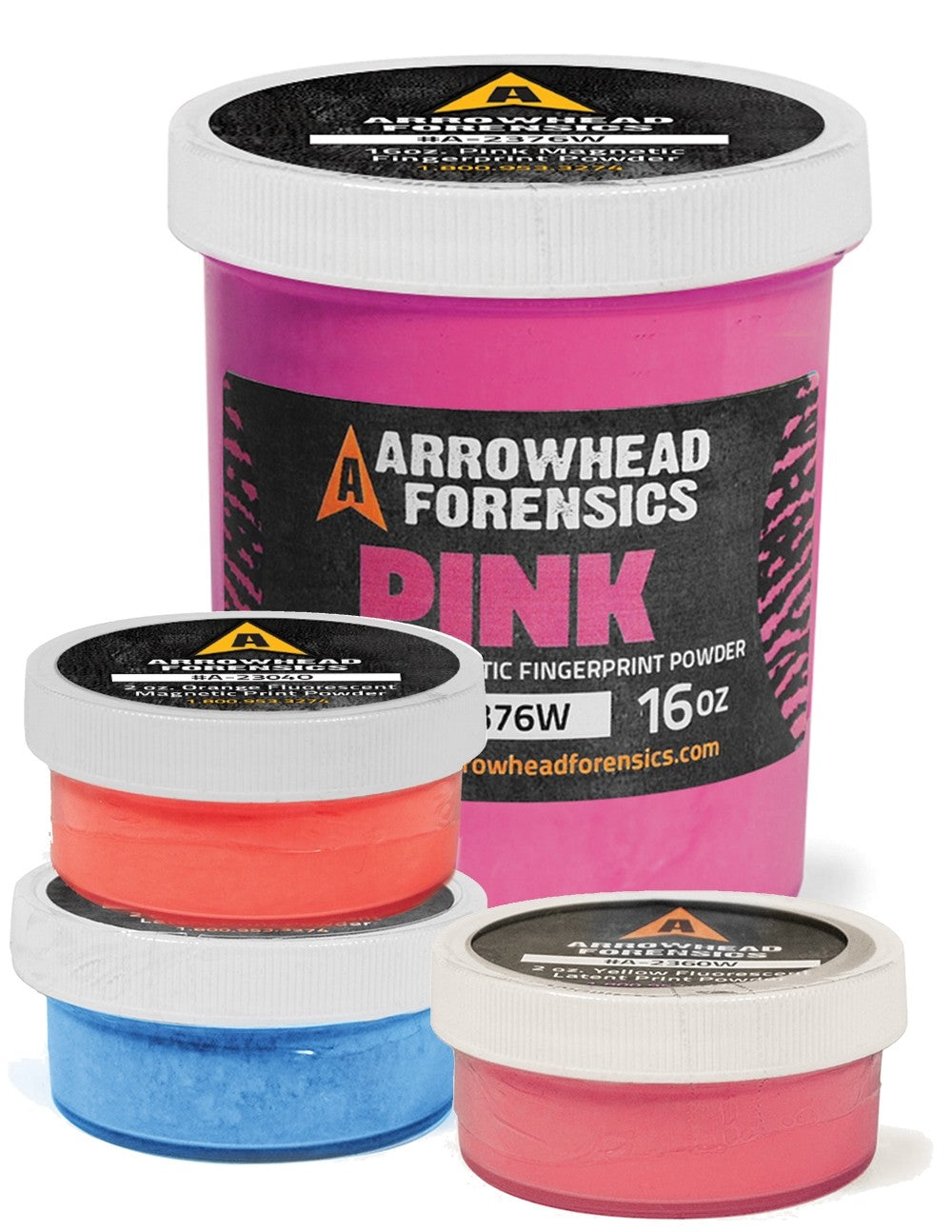 Arrowhead Forensics Fluorescent Magnetic Latent Fingerprint Powder – Tactical Distributors Ltd (NZ)