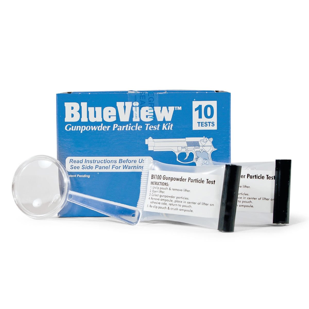 Arrowhead Forensics BlueView Gunpowder Particle Test Kits 10 Tests ...