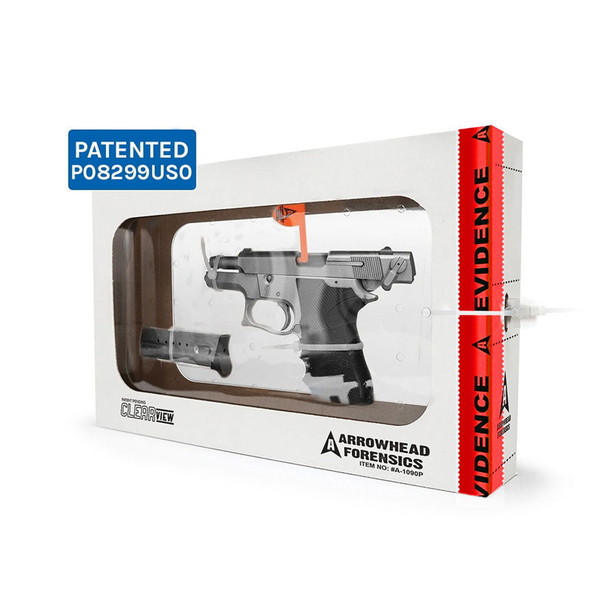 Arrowhead Forensics ClearView Weapons/Handgun Storage Kit 9" x 14.5" x ...