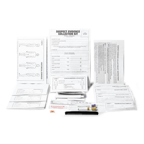 Arrowhead Forensics Sexual Assault Suspect Evidence Collection Kit ...