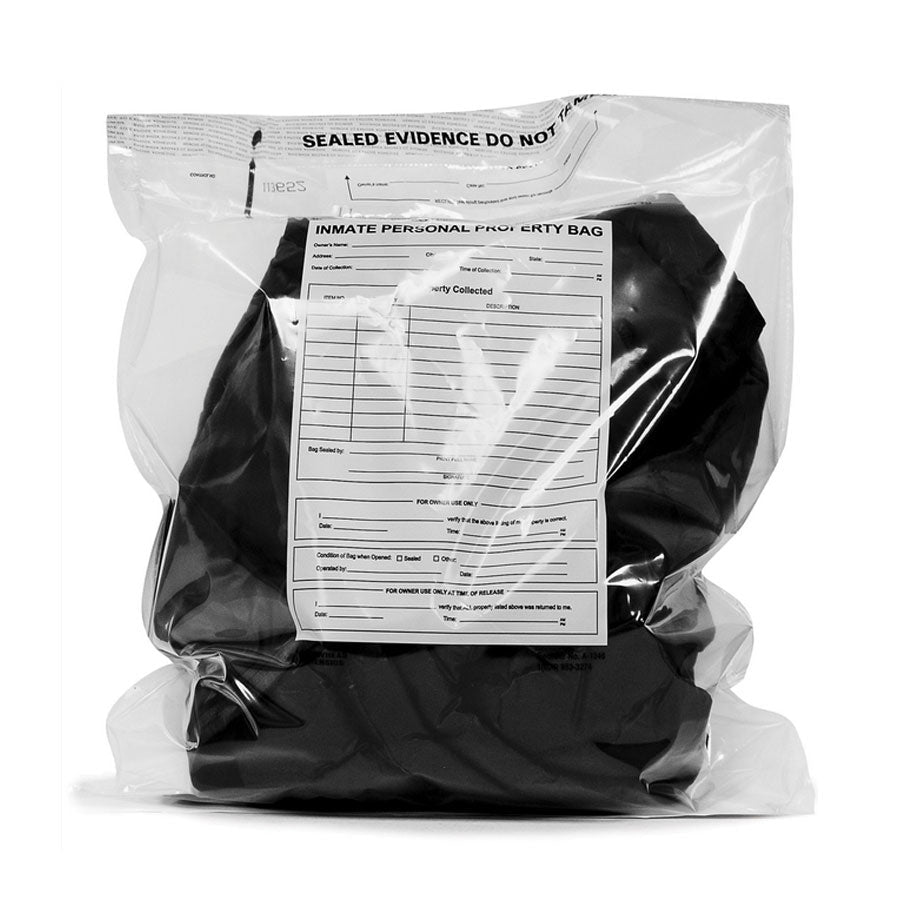 Arrowhead Forensics SureSeal Tamper Indicating Inmate Personal Propert ...