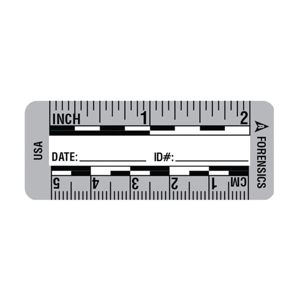 Arrowhead Forensics SureSeal™ Adhesive Photo Scales - Gray - 2"/5 cm ...
