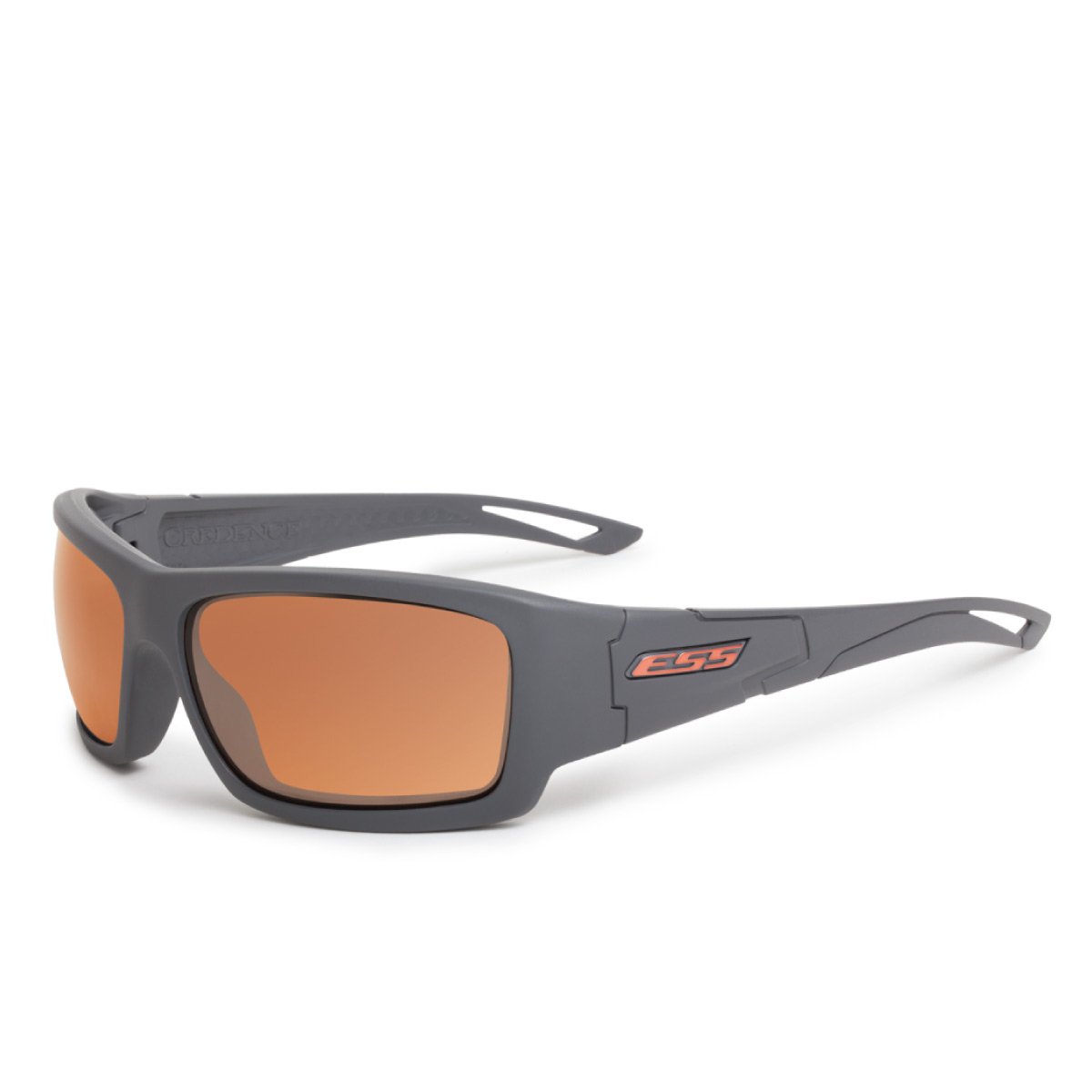 ESS Credence Sunglasses Gray Frame Mirrored Copper Lens – Tactical ...