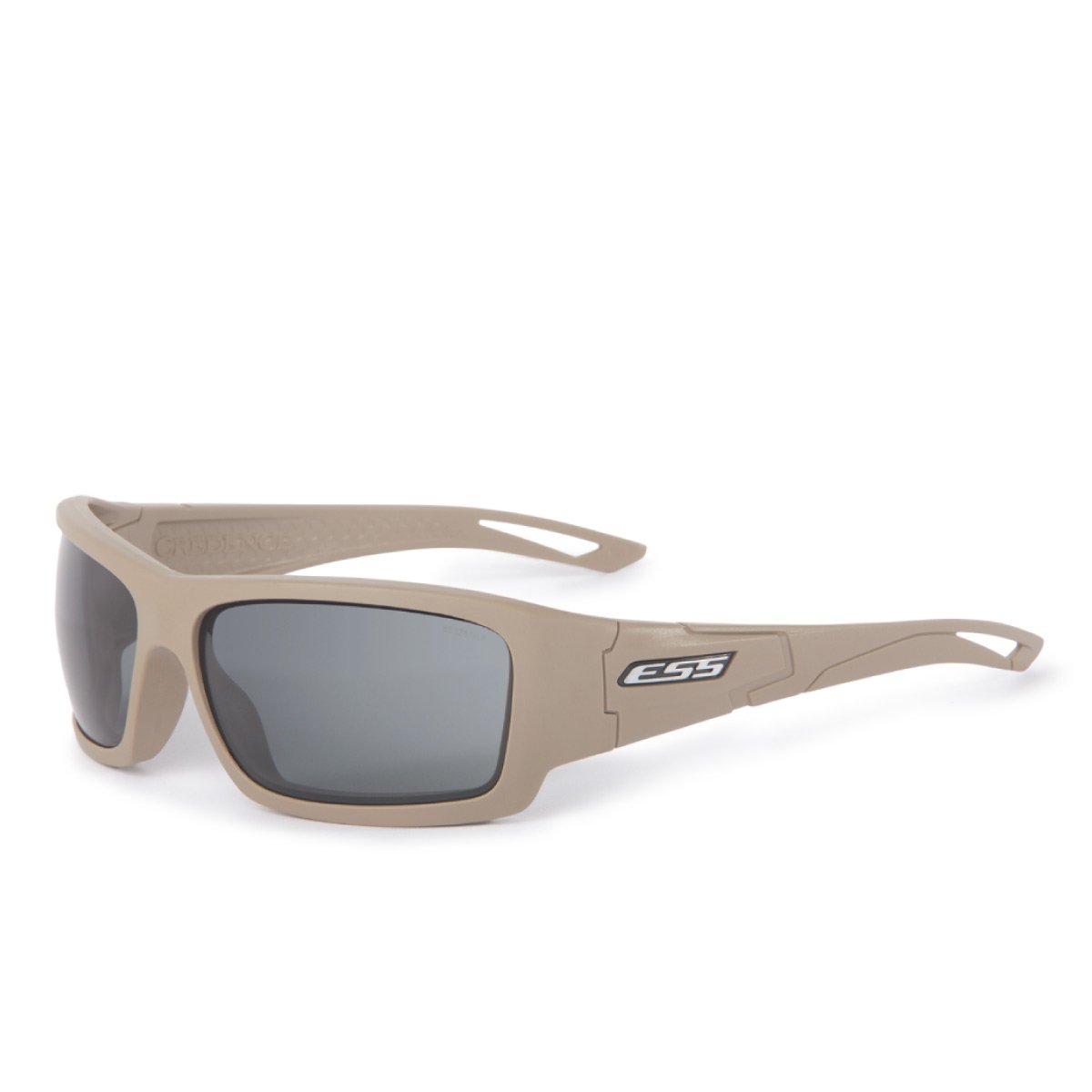 ESS Credence Sunglasses Terrain Tan Frame Smoke Gray Lens – Tactical ...