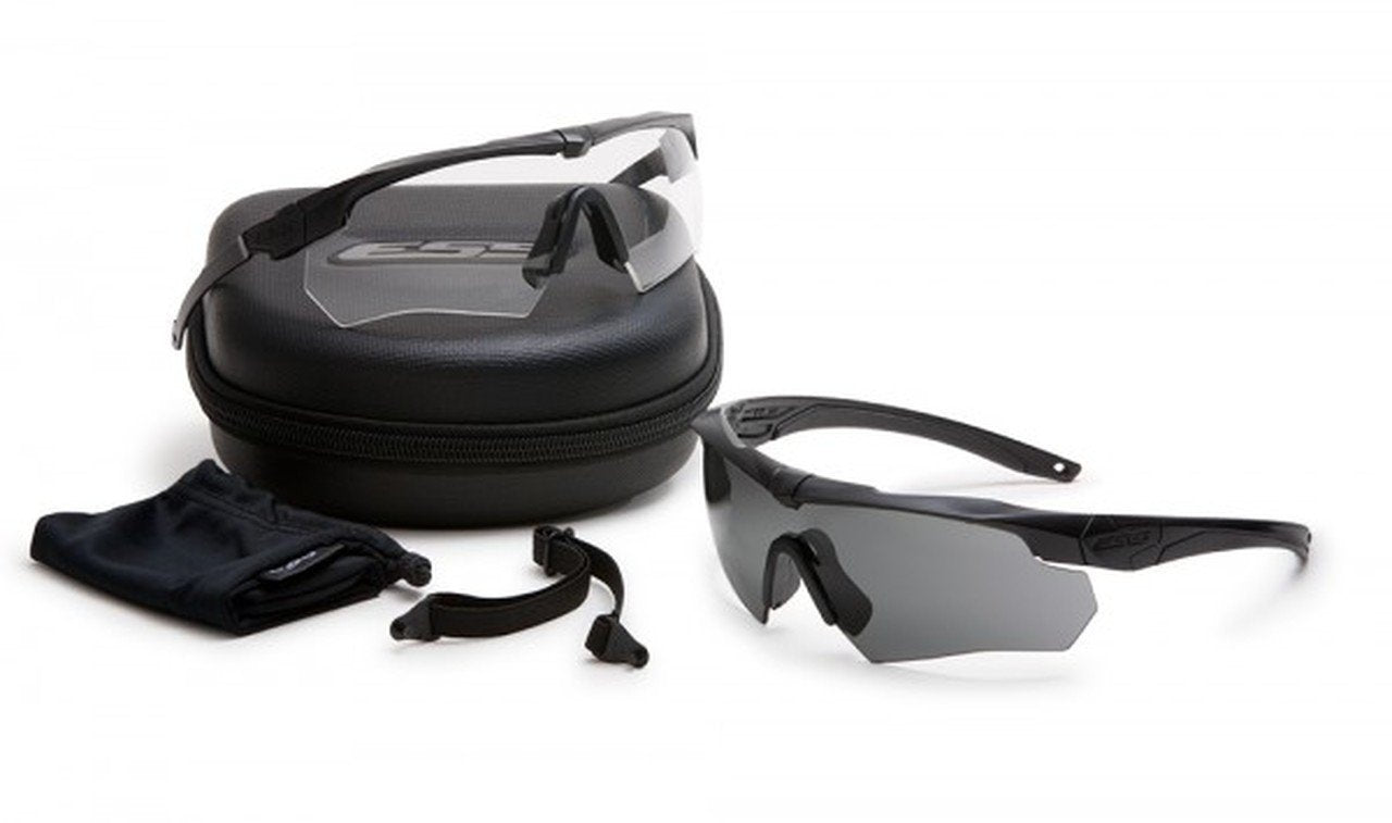 ESS Crossbow Suppressor 2X Kit Complete Clear and Gray Eyewear ...