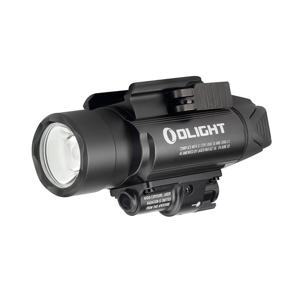 Olight BALDR Pro 1350 Lumen Rail Mount Light with Green Laser Black ...
