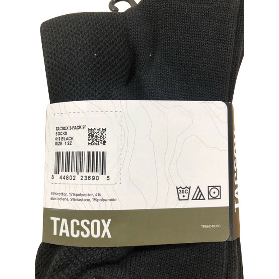 TACSOX 9 inches Sock 3 Pack – Tactical Distributors Ltd (NZ)